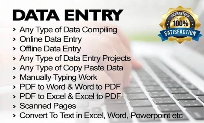 Do fast data entry, extraction, logo designing by Irfanfiaz303 | Fiverr