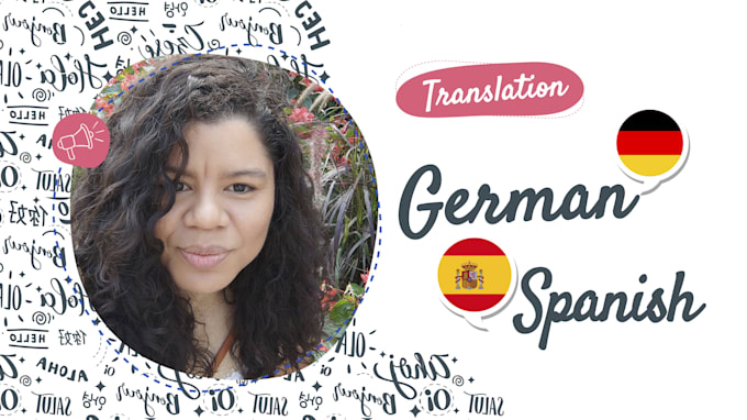 Translator from german to spanish and vice versa by Ines_bruno | Fiverr