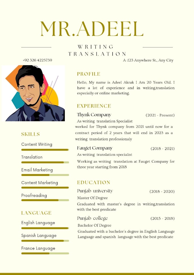 Do Translation Writing In Different Languages By Adeelakram622 Fiverr