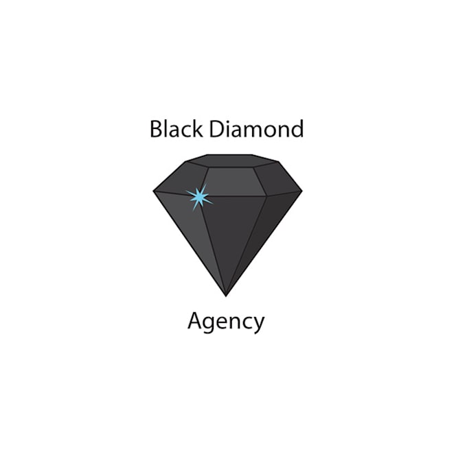 Make good looking black diamond agency logo by Alaska_vince | Fiverr