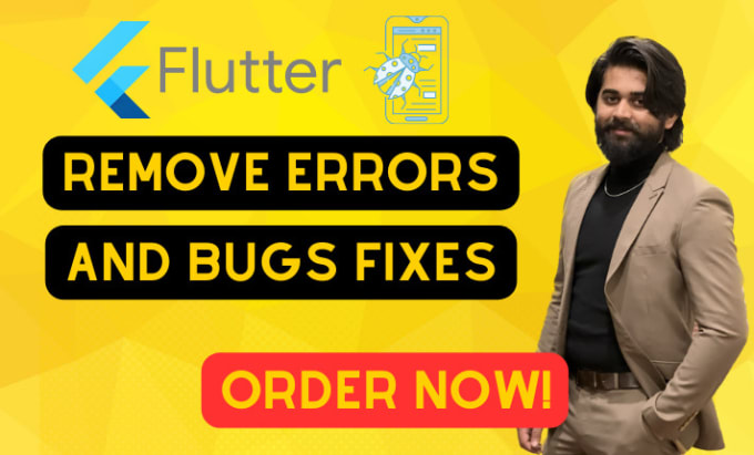 Fix bugs and errors in your flutter app by Ranakhizar | Fiverr
