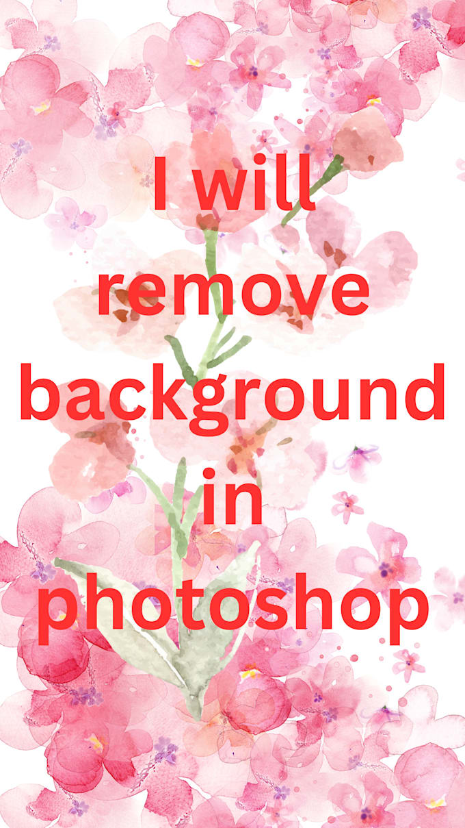 Remove background of any photo within 24 hours by Laraibfatima68 | Fiverr