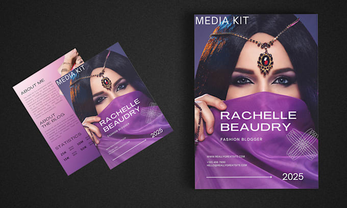 Do professional artist epk, media kit, press kit, speaker one sheet by ...