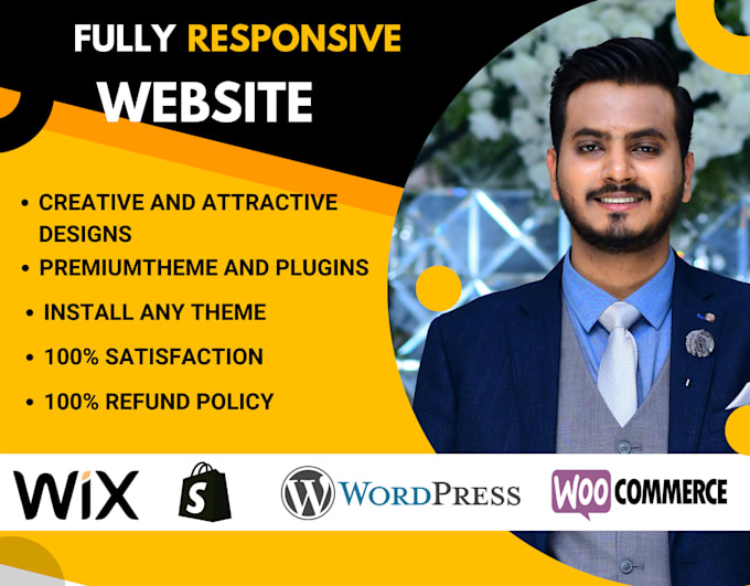 Design or redesign your website wordpress wix and shopify by Mfaizan709 | Fiverr