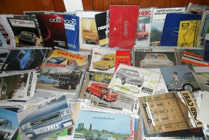 Help you start your own car brochure collection by Brochures4u | Fiverr