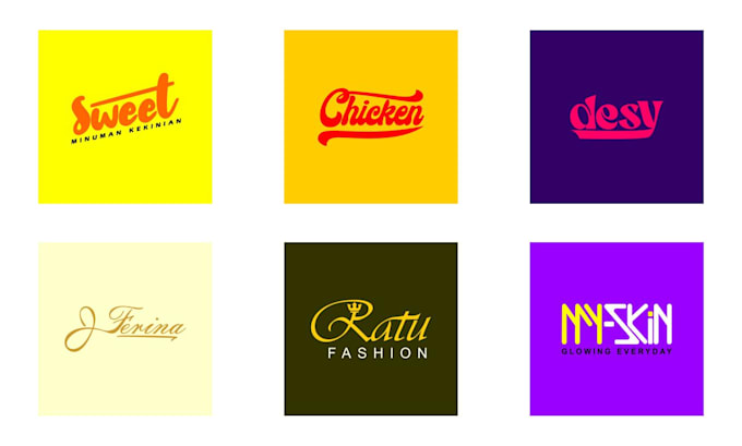 Make a cool wordmark logo by Hero1988 | Fiverr