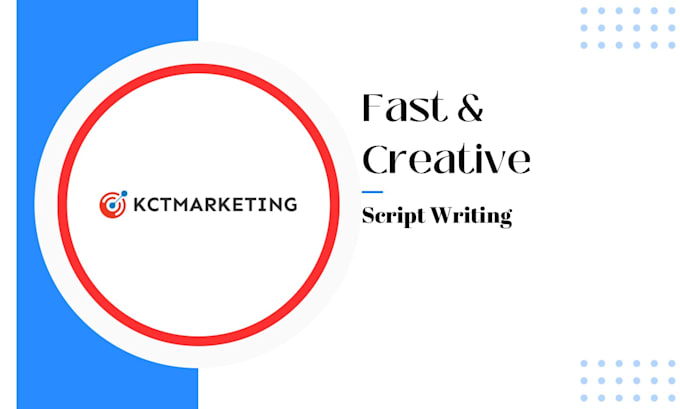 Make a yt script by Kctmarketing | Fiverr