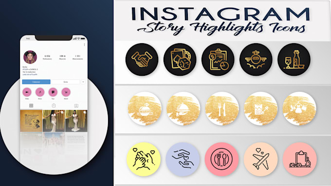 Unique and eye catching instagram story highlight covers by ...