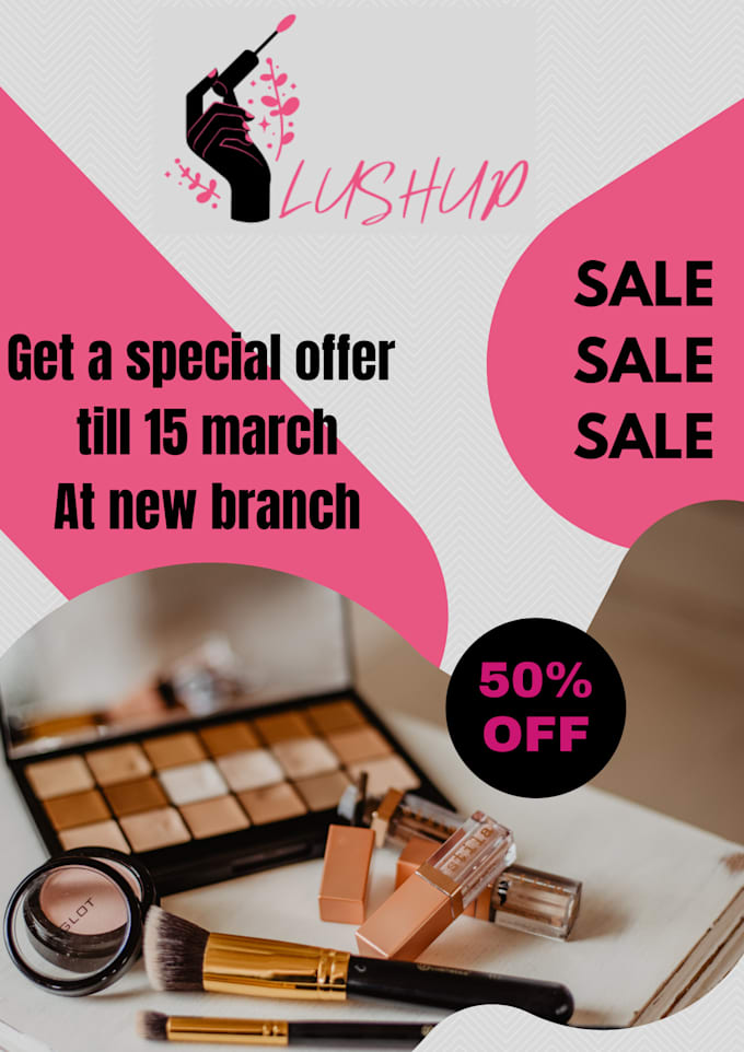 Make an eye catching professional and unique poster design by ...