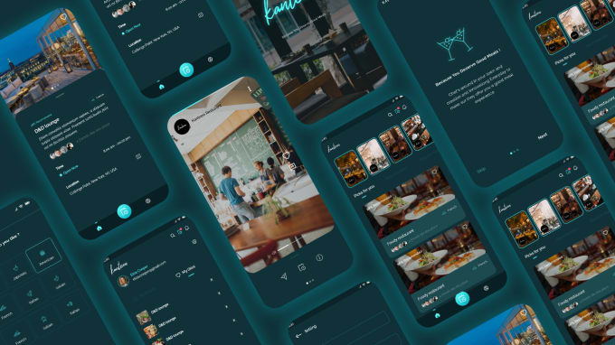 Design creative mobile app ui ux by Maroaza | Fiverr