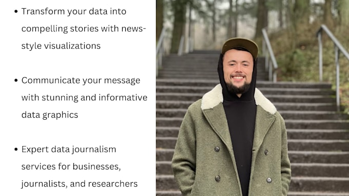 Create news style visualizations for your data story by Jpz129 | Fiverr