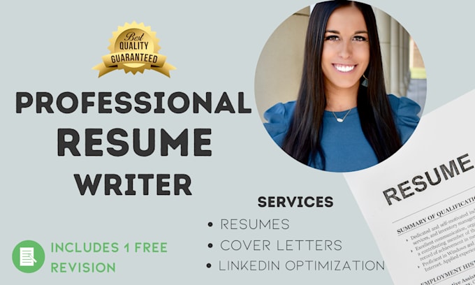 Create a stunning, ats approved resume and cover letter by Lauramealey ...