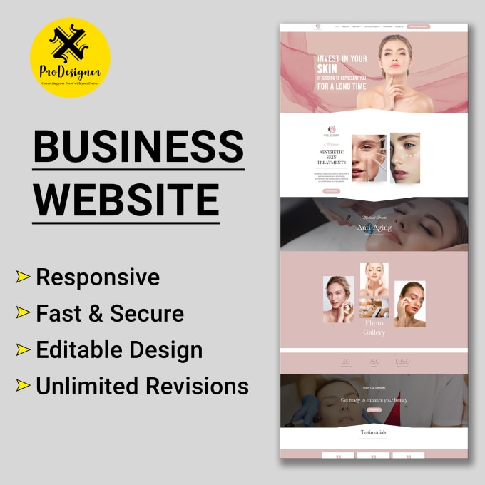 Design and develop a professional business wordpress website by Prodesignseller | Fiverr