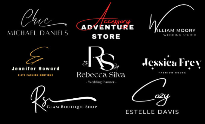 Design a simple and elegant lettering logo design by Kikimdesign | Fiverr