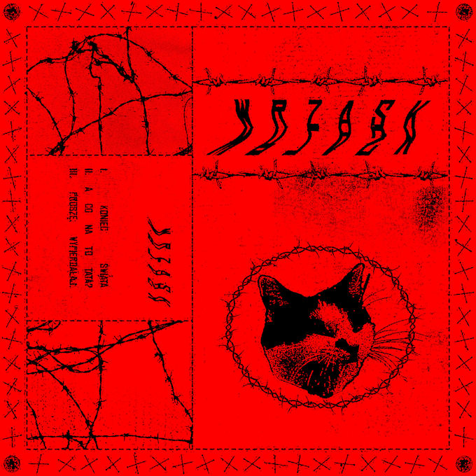 Design a hardcore punk style album cover or poster by Wrzask_ | Fiverr