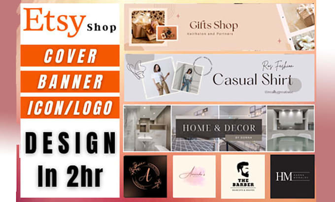 Design etsy shop cover, etsy icon, logo, banner on canva by ...