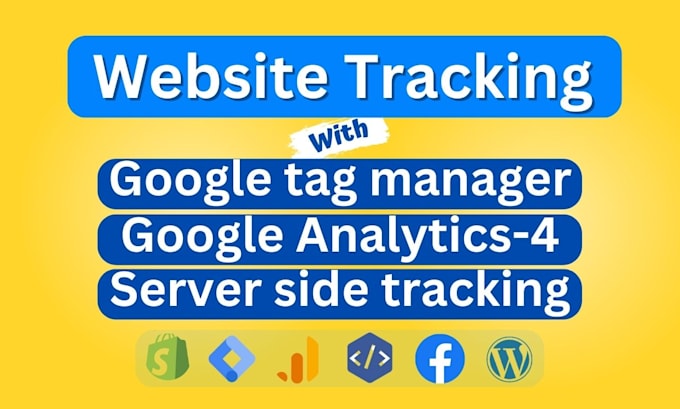 Setup your conversion tracking analytics4 and capi via google tag manager by Myinsaf | Fiverr