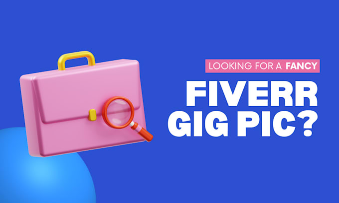 Create a fancy fiverr gig picture for you in canva by Nevenamarkus | Fiverr