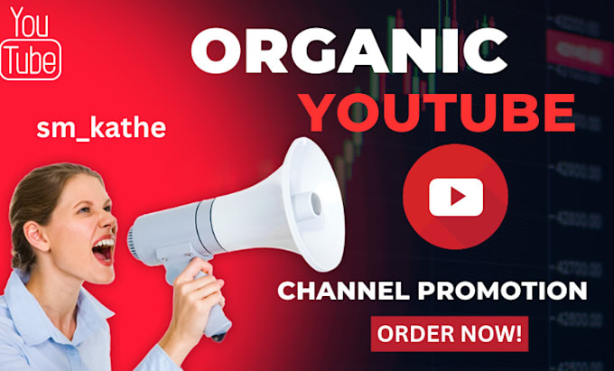 Do organic youtube promotion of your video for channel growth by Sm ...