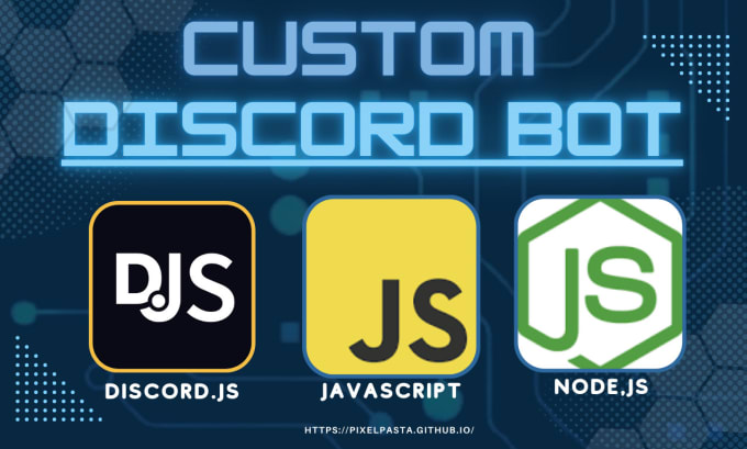 Make A Medium Sized Discord Bot Using Discordjs By Itspixelpasta Fiverr
