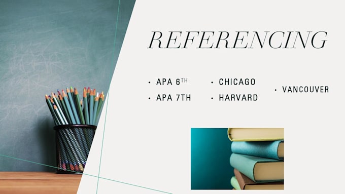 Proofread and edit references apa 6th, apa 7th, chicago, harvard and ...