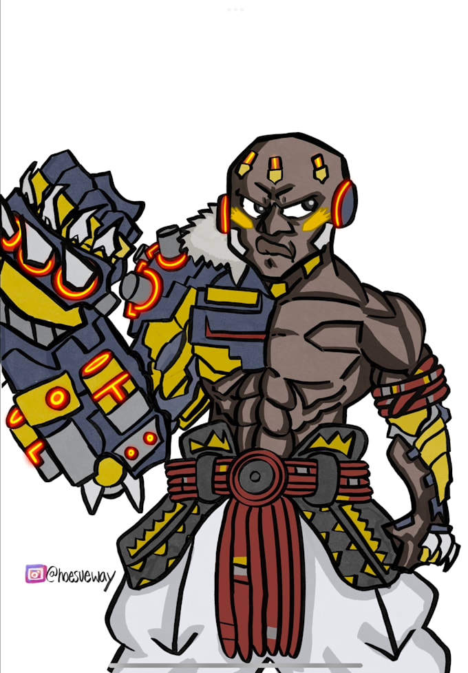 Draw your original character by Hoesueway | Fiverr