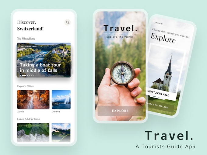 Design aesthetic design for your mobile application and website by ...