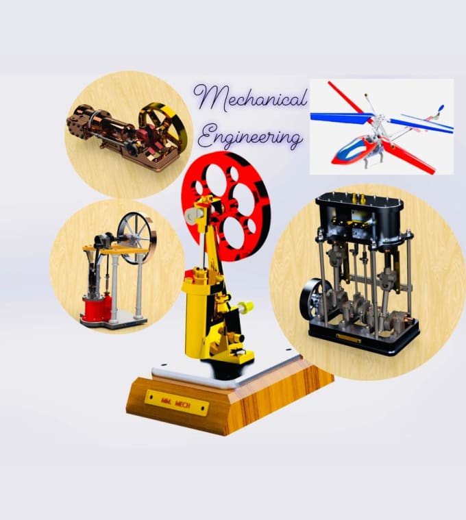 3d modeling and design, solve mechanical problems by Mech497 | Fiverr