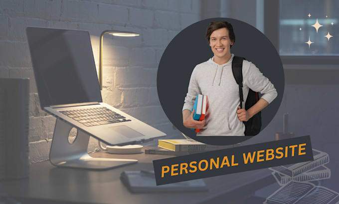 Create and design personal website, resume websites according to your ...