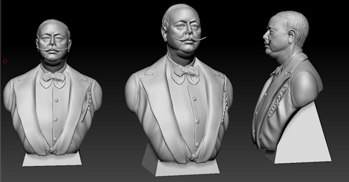 Make hyper realistic 3d face model or head sculpting and modelling by ...