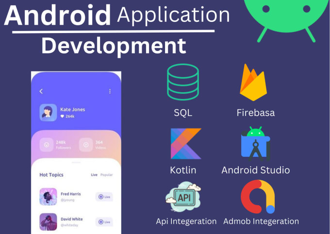 Do android app development for mobile app by Manish_eklavya | Fiverr