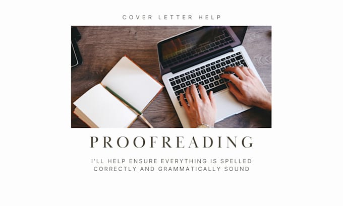 Proofread your cover letter by Emvandyke | Fiverr