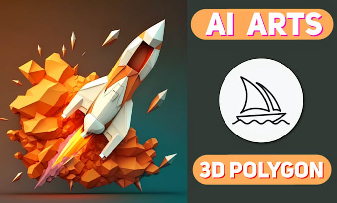 Create stunning ai polygon art for you by Skill_swiss | Fiverr