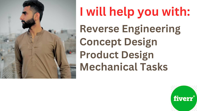 Do mechanical reverse engineering tasks by Mateenmughal1 | Fiverr