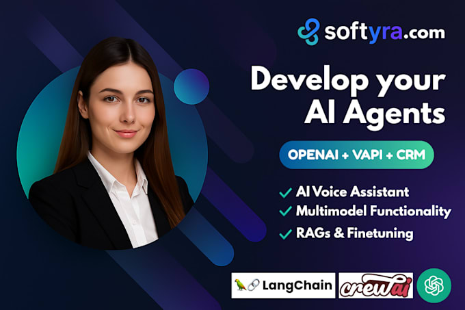 Build ai apps using python, chatgpt, opencv, ml, ai chatbots and llms by Nerdware_tech | Fiverr