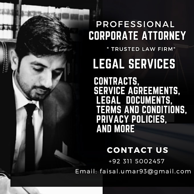 Give you professional legal services for contracts and agreements by ...