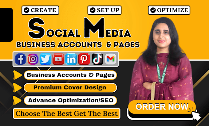 Create And Set Up Your Social Media Accounts And Setup Facebook