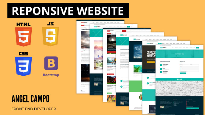 Build website reponsive html, css, javascript by Angelcjv | Fiverr Build website reponsive html, css, javascript by Angelcjv | Fiverr
