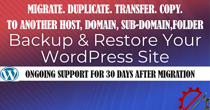 Migrate wordpress website to a new host or domain by Fastwebservice | Fiverr
