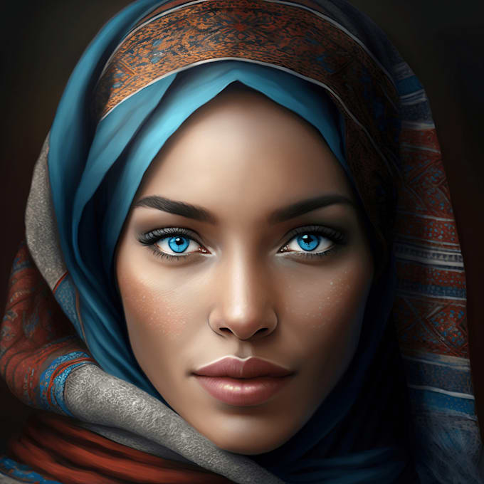 Create ai generated faces by Graphigdesigns | Fiverr