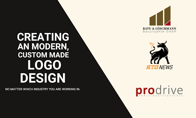 Create an modern custom made logo design for your brand by German_1 ...