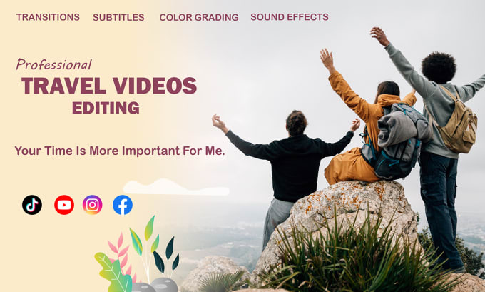Do professional video editing for travel, vlog and youtube by Sohail ...