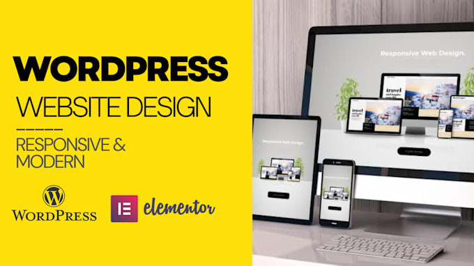 Build wordpress website design or redesign, responsive by Dendy_r95 | Fiverr