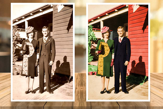 Restore, repair, and colorize your damage or old photos by ...