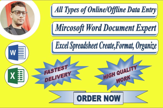 Create edit format design your microsoft word excel documents by ... Create edit format design your microsoft word excel documents by ...