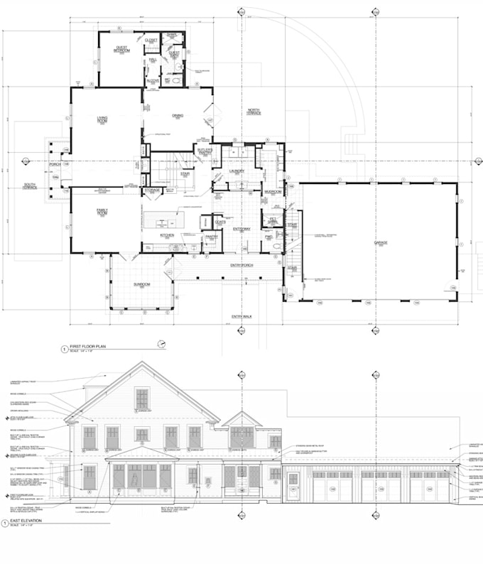 Design your architectural drawings for permit by Citypermitarc | Fiverr