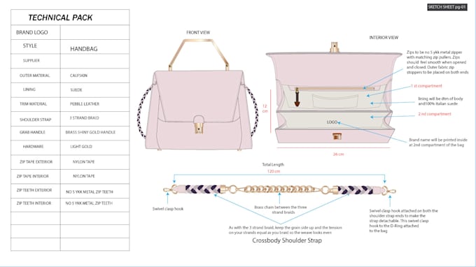 Do bag design, bag tech pack, handbag, backpack design, tote bag design ...