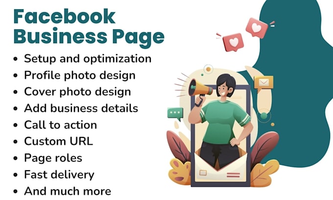 Facebook page creation and setup for your business by Attasohaibpk | Fiverr
