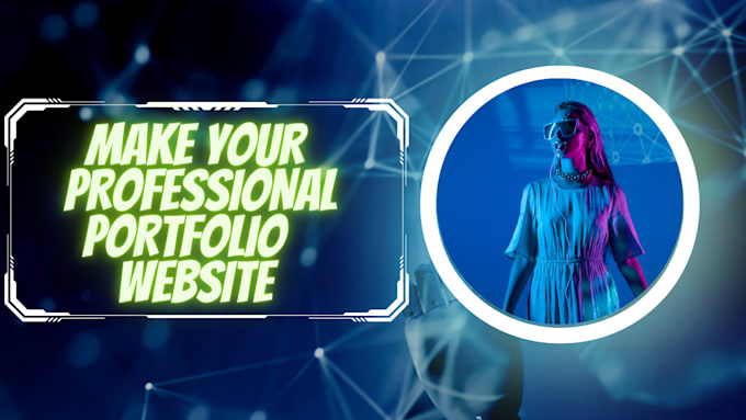 Create professional portfolio website design to showcase your work by ...