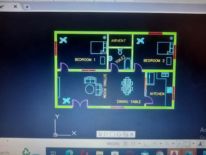 Redraw floor plan with accurate measurement in autocad by Ashrantpahari ...
